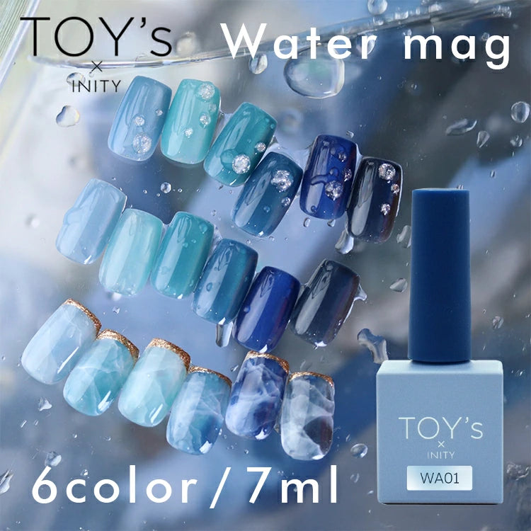 TOY's x INITY Water Mag (Magnetic Gel) Collection - Full 6pc set/Indiv
